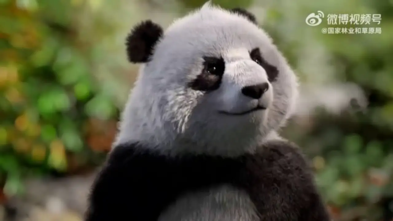 China presenta el primer oso panda virtual impulsado por IA y su ...