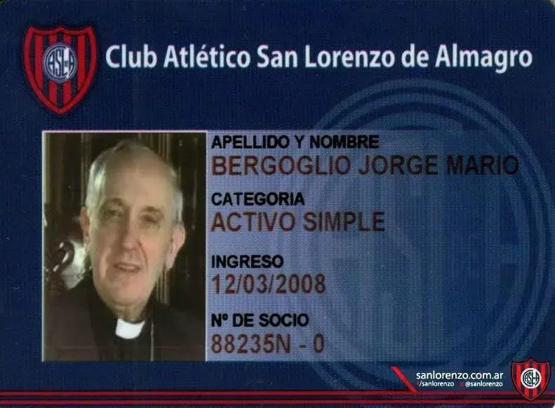 Jorge Bergoglio, el fanático del fútbol y de San Lorenzo que llegó a ...