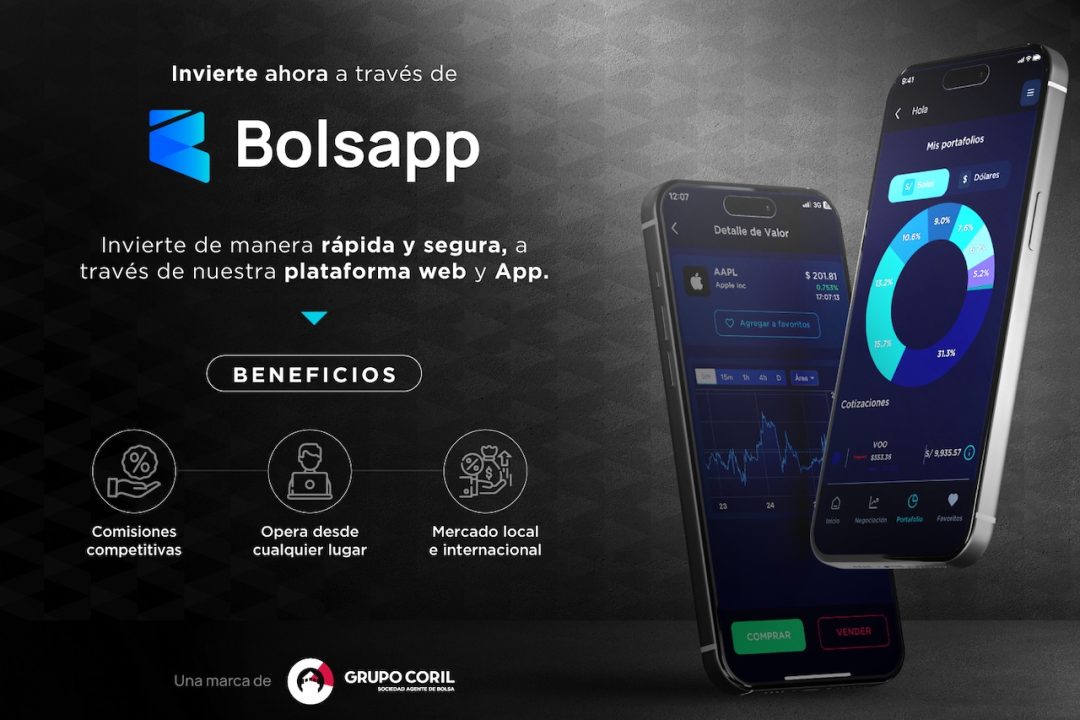 Así es la renovada propuesta de Bolsapp, la app de inversiones de Grupo Coril SAB